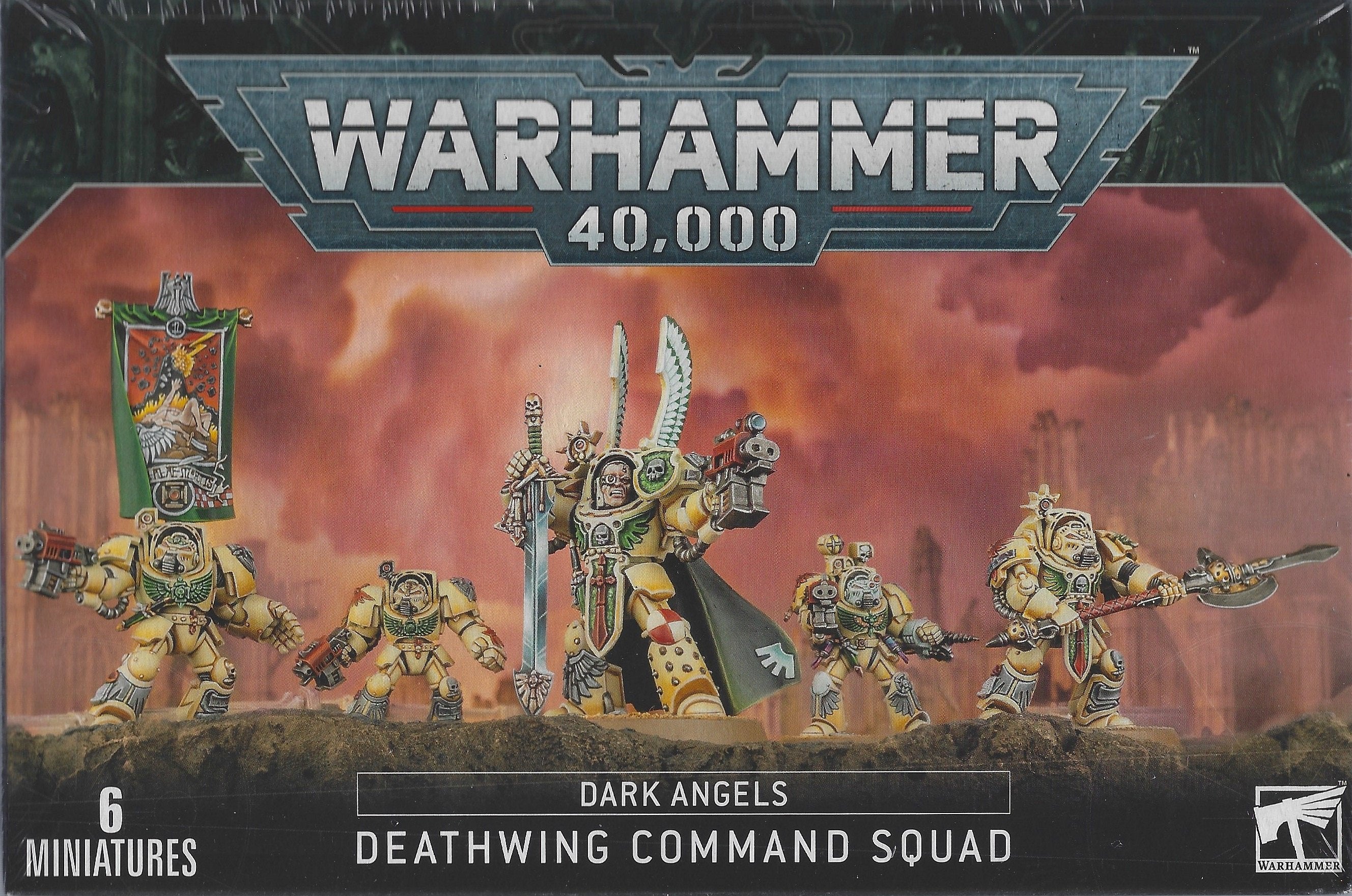 Warhammer 40k: Dark Angels: Deathwing Command Squad 44-10 | 217 Comics ...
