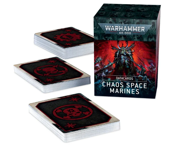 Warhammer 40k Chaos Space Marines Data Cards (2022) 43-02 | 217 Comics ...