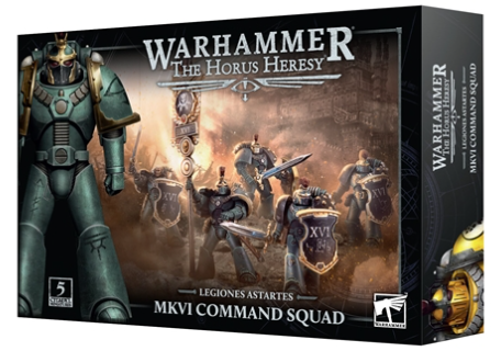 Warhammer The Horus Heresy: Legiones Astartes - MKVI Command Squad 31 ...