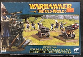 Warhammer - Old World: Empire of Man - Helblaster Volley Gun & Helstorm ...