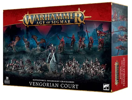 SOULBIGHT GRAVELORDS VENGORIAN COURT BATTLEFORCE | 217 Comics Cards & Games