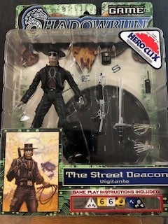 Shadowrun Duels Action Figure Game | 217 Comics Cards & Games