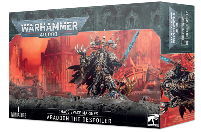 Warhammer 40K Chaos Space Marines Abaddon The Despoiler 43-60 | 217 ...