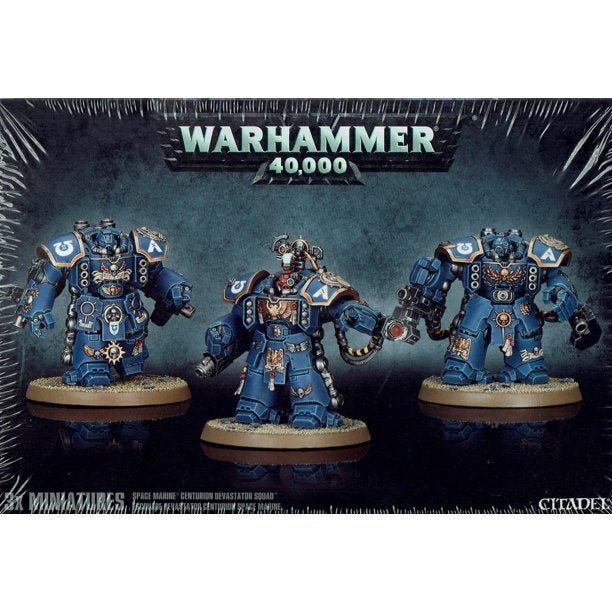 Warhammer 40k Space Marines Centurion Assault Squad | 217 Comics Cards ...