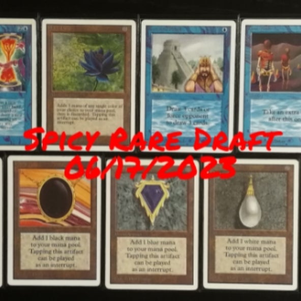 Spicy Rare Draft 06-17-2023 | 217 Comics Cards & Games